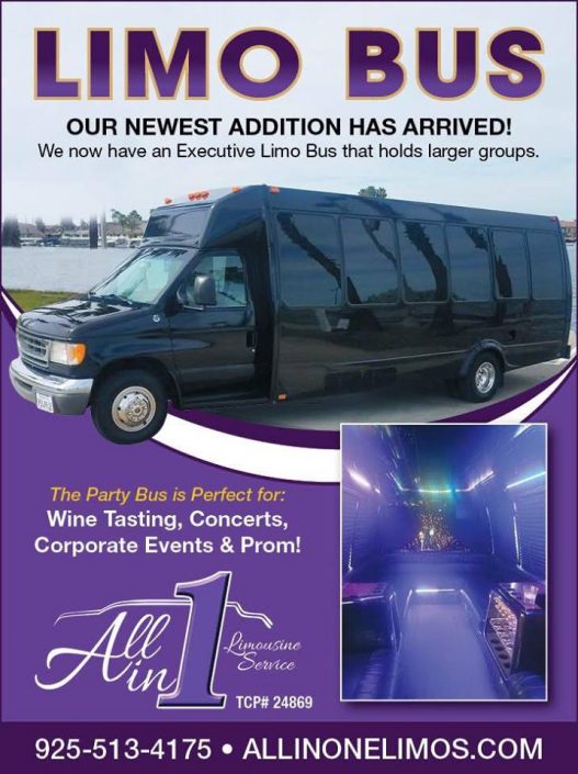 Limo Bus Ad | Discovery Bay Chamber of Commerce